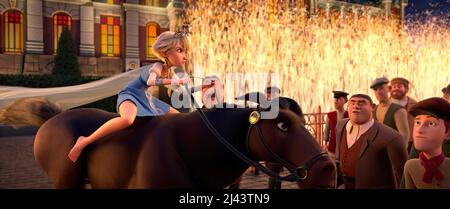 MY SWEET MONSTER, Princess Barbara (on horse), 2021. © Lionsgate Home ...