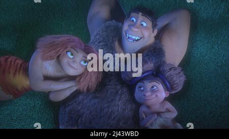THE CROODS: FAMILY TREE, from left: Ugga Crood (voice: Amy Landecker ...