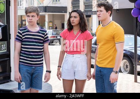 THE HARDY BOYS, from left: Keana Lyn, Krista Nazaire, Adam Swain, Rohan ...