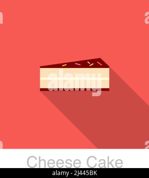 Cake Simple vector icon Stock Vector Image & Art - Alamy