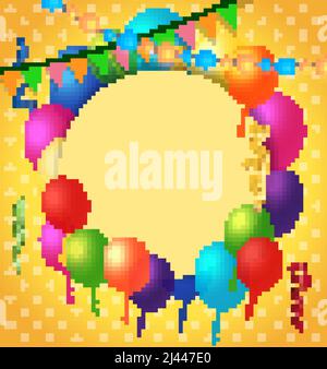 Colorful bright web banner congratulations on the holiday Halloween ...