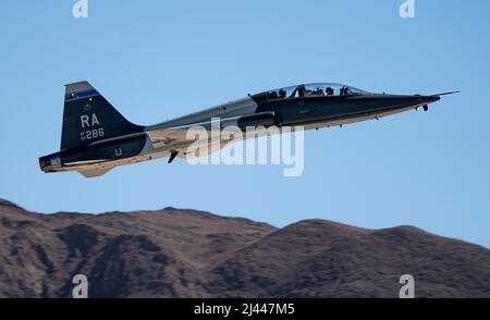 A T-38 Talon assigned to the 435th Flying Training Squadron, Joint Base ...