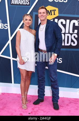 Hallie Ray Light McCollum, Parker McCollum attend the 2024 CMT Music ...