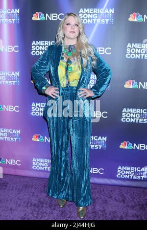 LOS ANGELES - APR 11: Alexis Cunningham at the American Song Contest ...