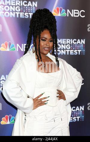Bri Steves at the American Song Contest Week 4 Red Carpet at Universal ...