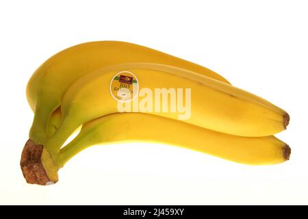 Bio-Bananen aus oekologischem Anbau, Bananen Stock Photo - Alamy