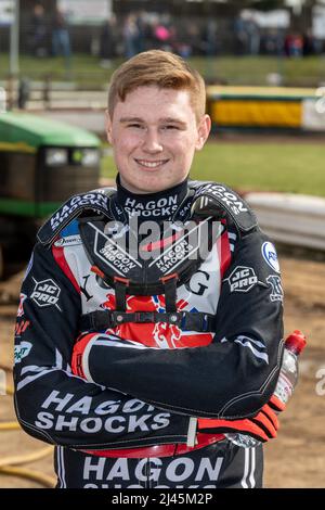 Sam Hagon. Motorcycle Speedway rider for Oxford Chargers. British Under ...