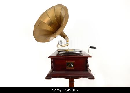 Old, Vintage, Antique or Early c20th Gramophone produced by The ...