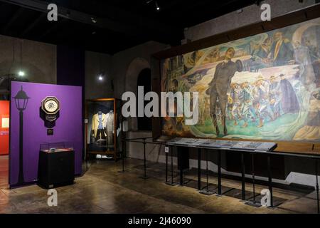 Rizal Shrine, Museum of Jose Rizal in Fort Santiago, in manila ...