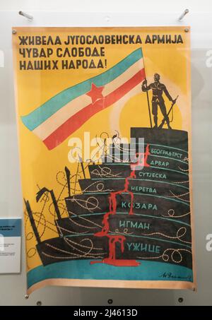 Propaganda poster from Yugoslavian revolution 1941-45, election ...