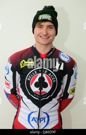 Tom Brennan. Belle Vue Aces. British international speedway rider Stock ...