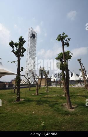 Biswa Bangla Tower of the Biswa Bangla Mela Prangan or revamped Milan ...