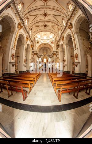Consol Church Domes; Altea; Alicante; Spain Stock Photo - Alamy