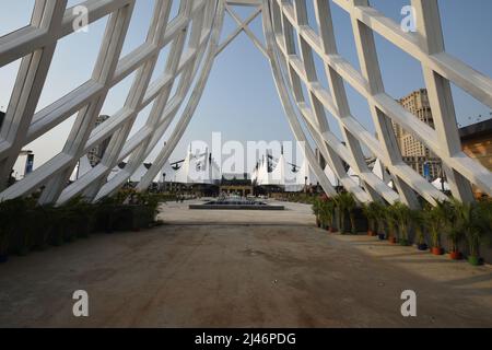 Biswa Bangla Tower of the Biswa Bangla Mela Prangan or revamped Milan ...