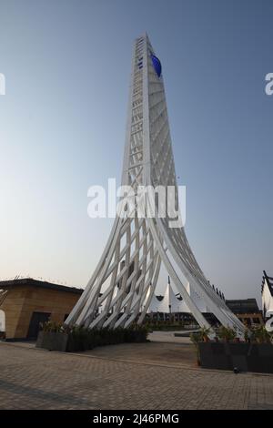 Biswa Bangla Tower of the Biswa Bangla Mela Prangan or revamped Milan ...