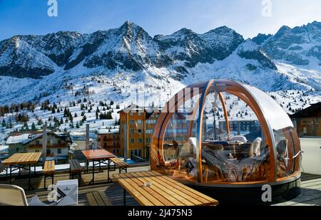 Mount Adamello in Italy, Europe. Beautiful destination in the Italian ...
