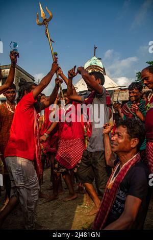 West Bengal, India, 12/04/2022, Charak Gajon festival is mostly ...