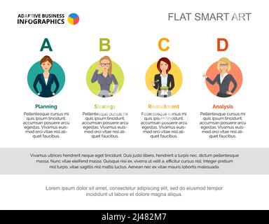 Company Departments Slide Template Stock Vector Image & Art - Alamy