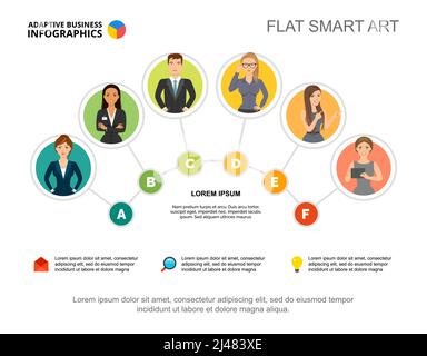 Six Workers Team Slide Template Stock Vector Image & Art - Alamy