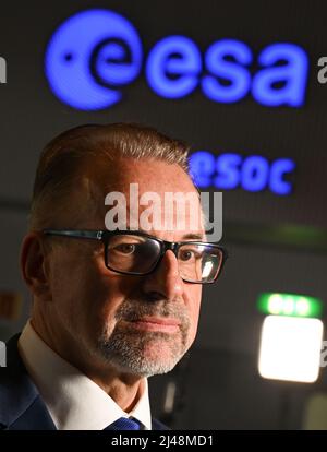 Darmstadt, Germany. 12th Apr, 2022. Rolf Densing, Director of Mission ...