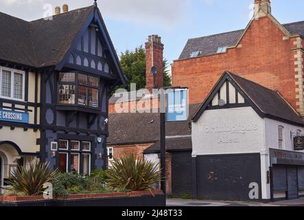 Large pub in Burton upon Trent, UK Stock Photo - Alamy