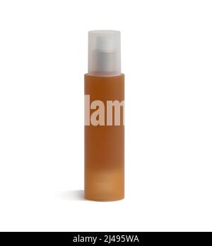 Bottle of cosmetic serum isolated on white Stock Photo - Alamy