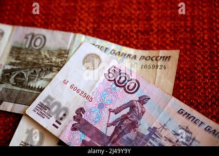 The ruble or rouble, the official currency of the Russian Federation ...