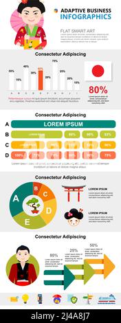Japanese Culture Infographic Set Stock Vector Image & Art - Alamy