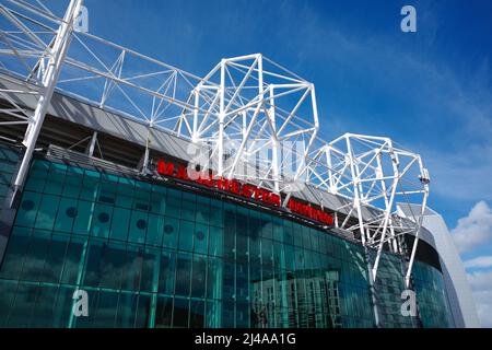 Turnstile entrance at Old Trafford Football Stadium Stock Photo - Alamy