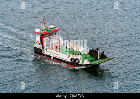 Carvoria is the smallest ferry in the Caledonian MacBrayne fleet. It ...