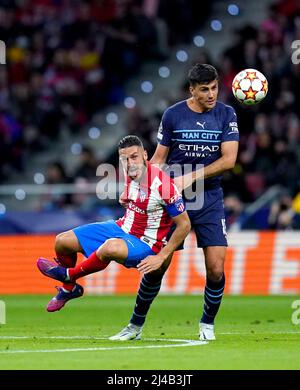 Atletico Madrid's Rodri Stock Photo - Alamy