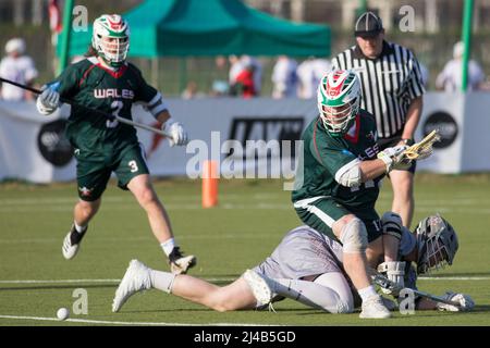 Wroclaw, Poland, April 13th, 2022. ELC 2022 - World Lacrosse Qualifiers ...