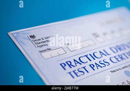 Authentic Practical Driving Test Certificate which is received after ...