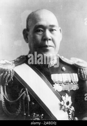 Admiral Osami Nagano, Japanese Chief of Naval General Staff. He planned ...