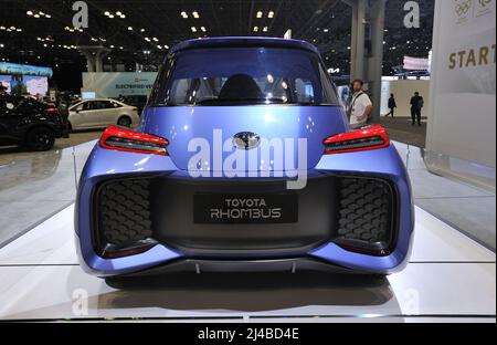 Toyota Rhombus concept on display at the New York International Auto ...