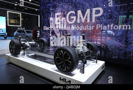 Kia electric modular platform Stock Photo - Alamy