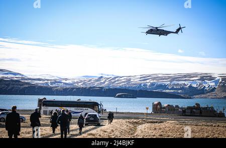 Icelandic Coast Guard offshore patrol vessel Thor alongside in ...