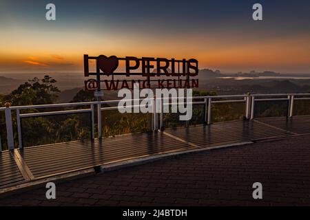 Wang Kerian view Point at Perlis state of Malaysia Stock Photo - Alamy