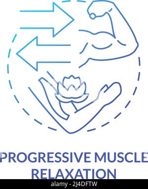 Progressive Muscle Relaxation. Vector Stock Vector Image & Art - Alamy