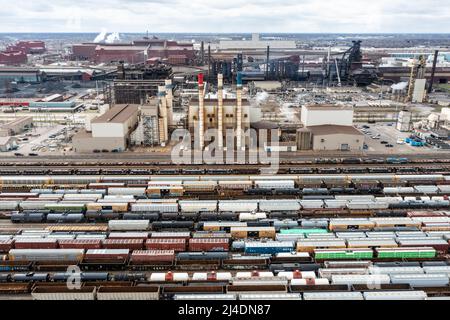 AK Steel Works Dearborn, MI, USA Stock Photo - Alamy