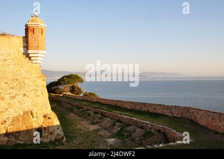 Watchtower of the citadel of St Tropez Stock Photo - Alamy