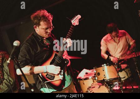 Copenhagen, Denmark. 13th Apr, 2022. The British band The Cool ...