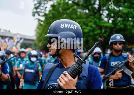 Members of the Special Security Force "SWAT (special weapons and ...
