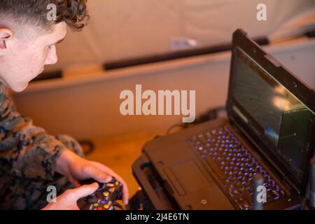 U.S. Marines with the 2d Intelligence Battalion, II MEF Information ...