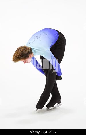 Edward APPLEBY (GBR), during Men Short Program, at the ISU European ...