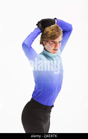 Edward APPLEBY (GBR), during Men Short Program, at the ISU European ...