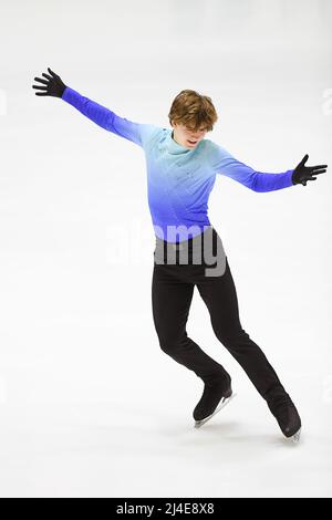 Edward APPLEBY (GBR), during Men Short Program, at the ISU European ...