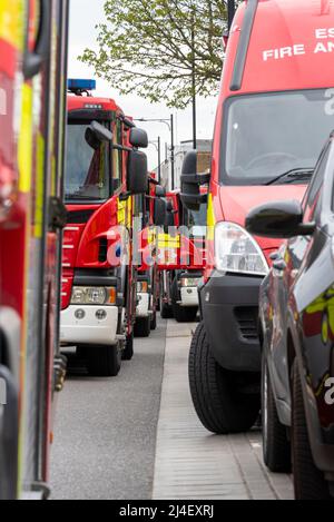 Essex County Fire Brigade fire engine National firefighters memorial ...