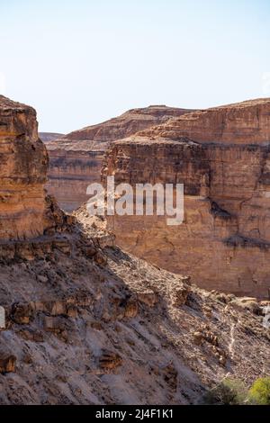 Scenic view from Ghoufi Canyon (Balconies of Ghoufi) in Batna, Algeria ...