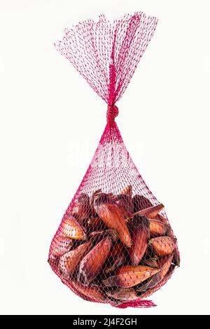 bag of pinhão, called "pinhão", araucaria seeds sold in Brazilian ...